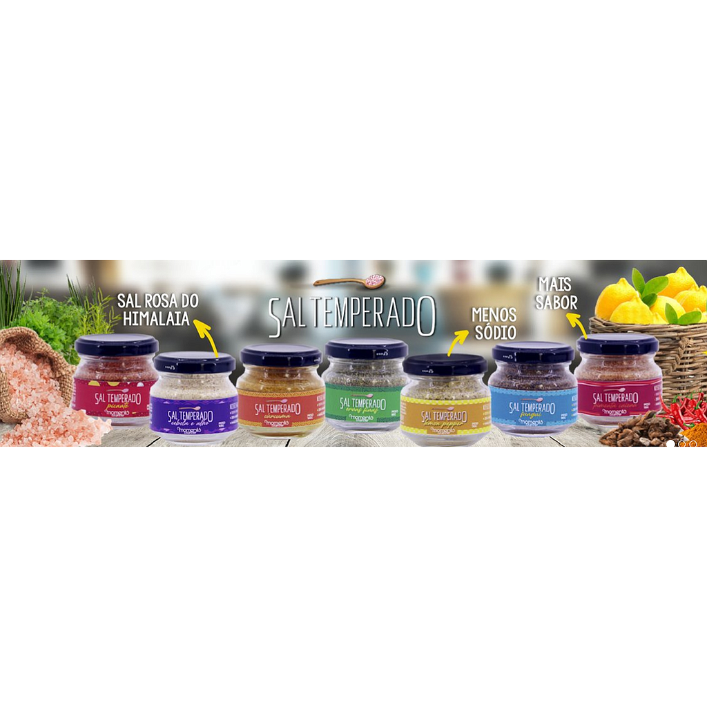 Sal Temperado Momento Caseiro | Boníssima